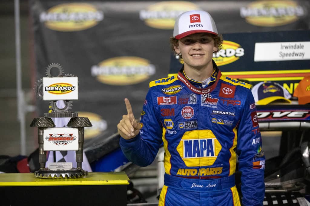 Love Takes Third Consecutive NASCAR Win at Irwindale Speedway ...