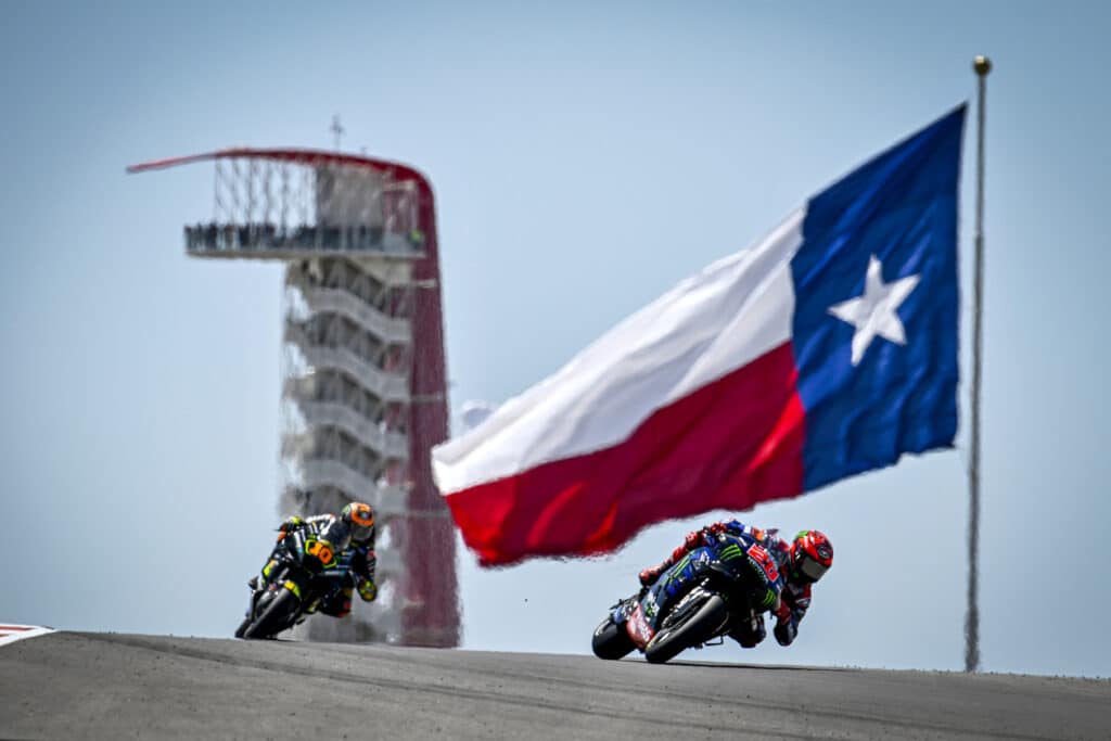 Quartararo Tackles Third at 2023 COTA MotoGP | Performance Motor Oil ...