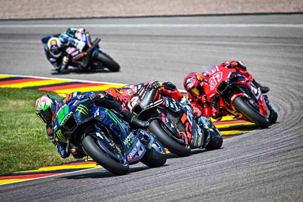 Morbidelli and Quartararo Finish Top 13 at 2023 German MotoGP ...
