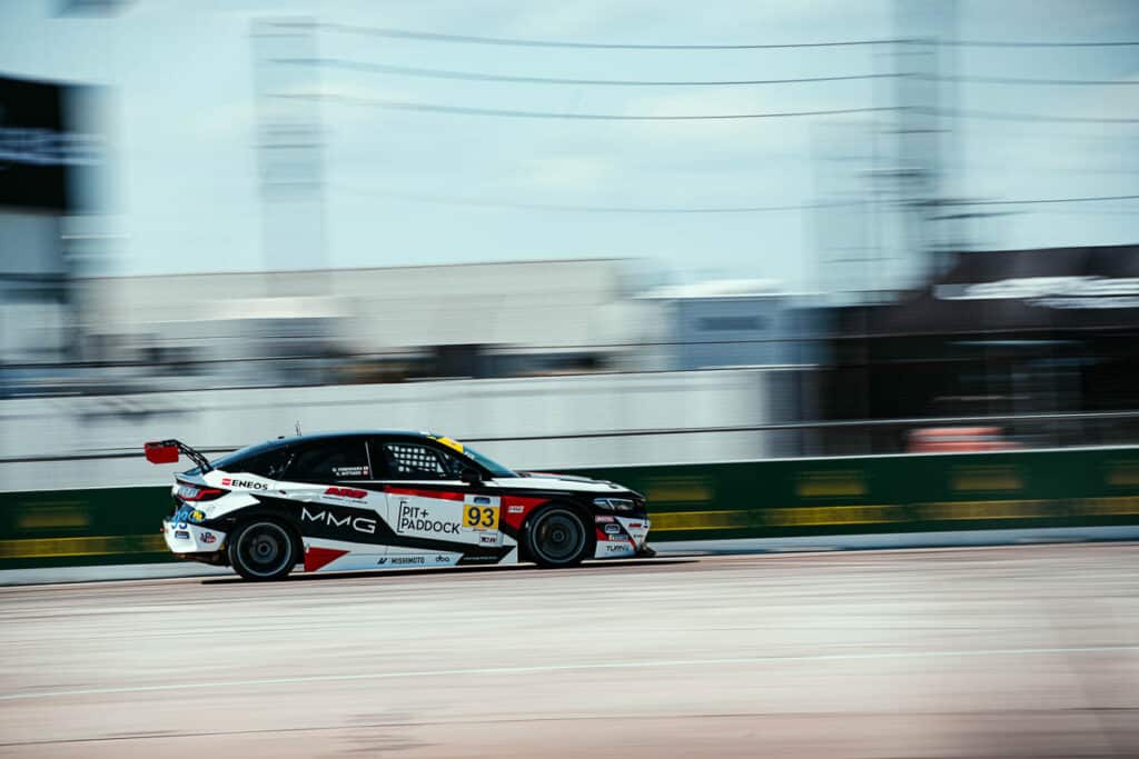 Pit+Paddock Civic Type R TCR Secures Top 8 Finish at 2024 IMSA Sebring ...