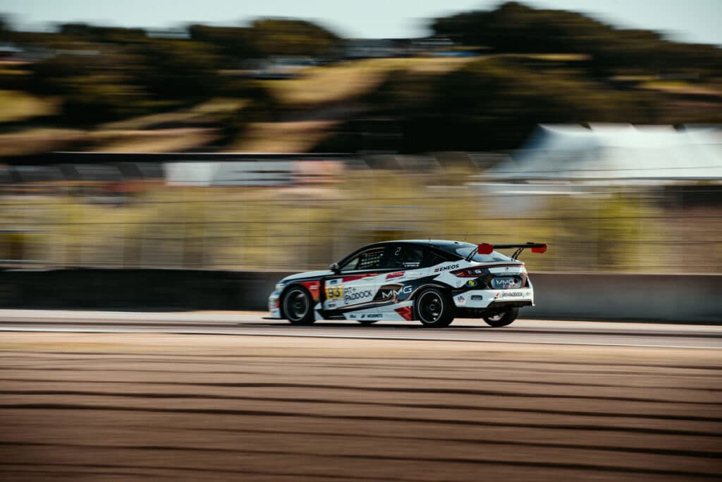 Pit+Paddock Civic Type R TCR Finishes P6 at 2024 IMSA Laguna Seca ...