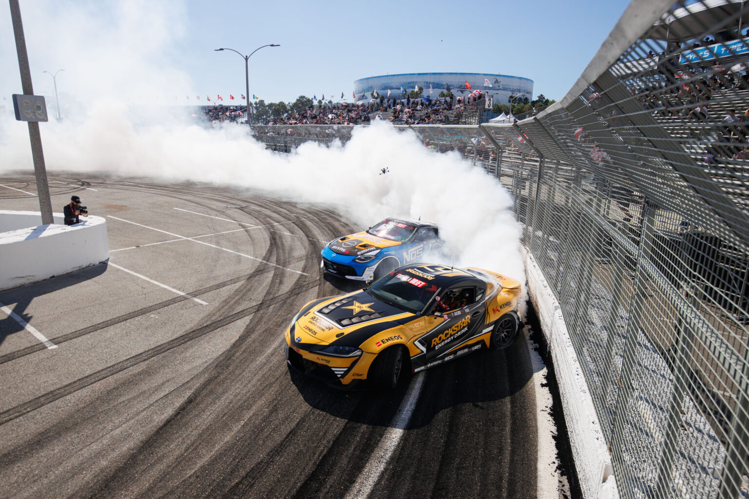 Team ENEOS Showdown at 2025 Formula DRIFT Long Beach 2 Finals